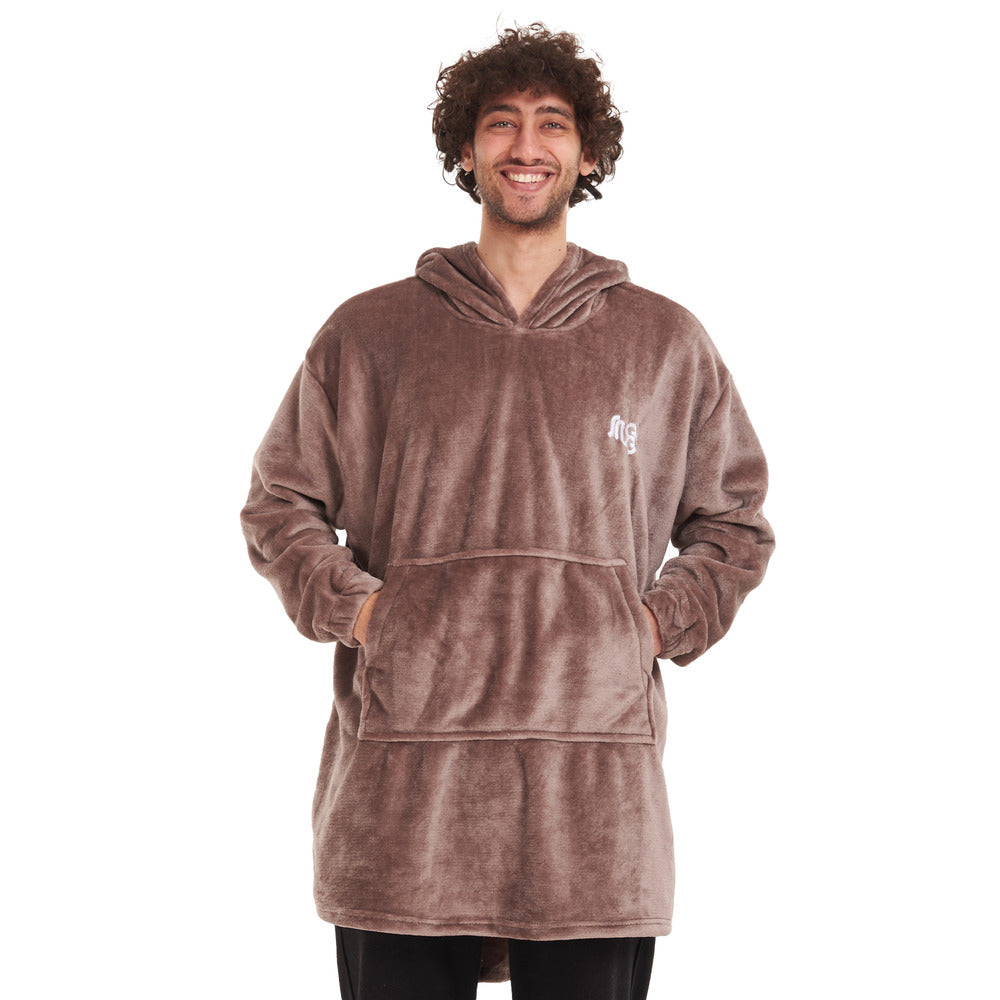 Snuggs Blanket Hoodie "Cafe" – Snuggseu