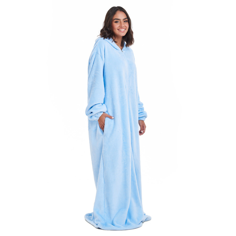 Snuggs Wearable Blanket Monk "Light Blue" – Snuggseu