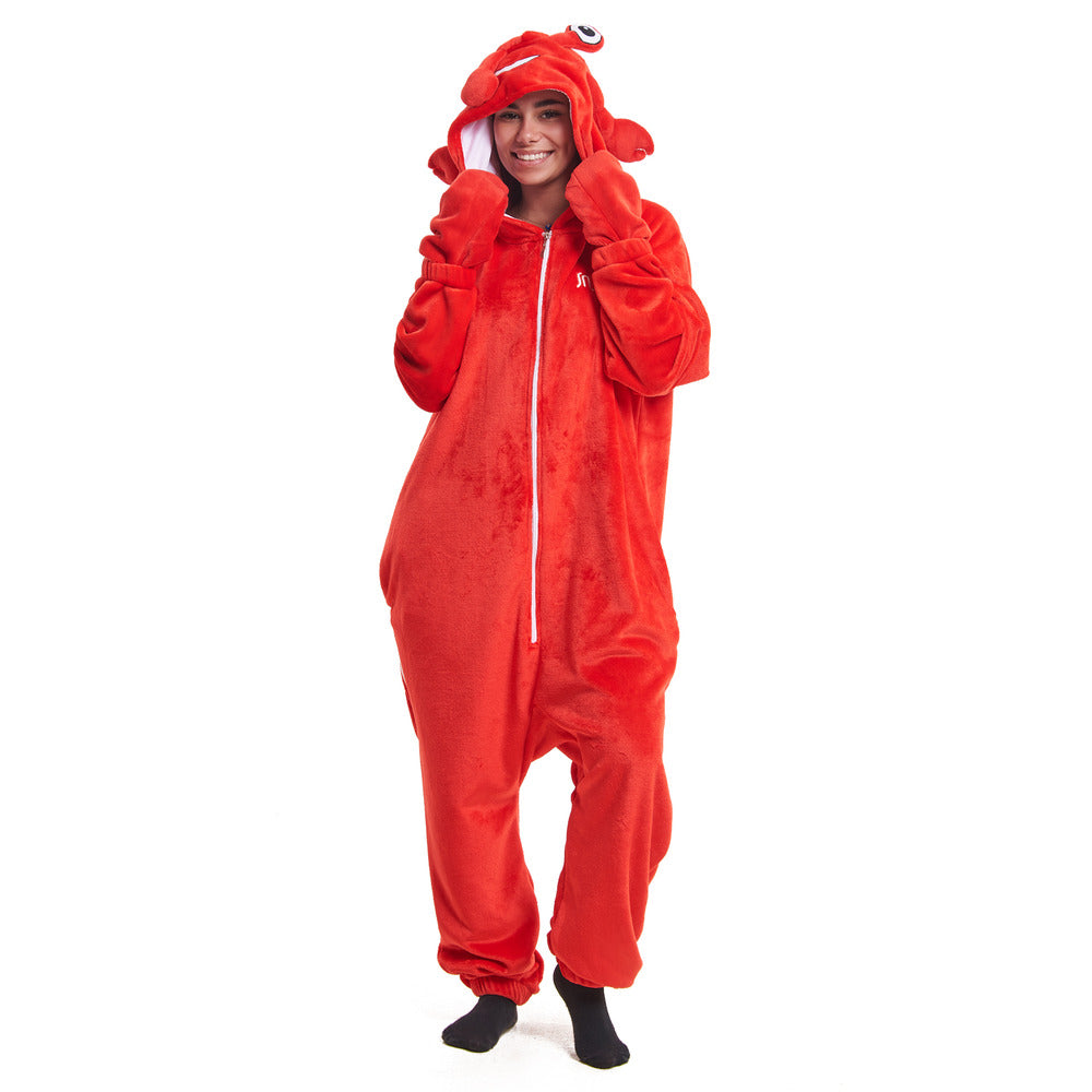 Snuggs Blanket Animal Onesie "Lobster Onesie" – Snuggseu